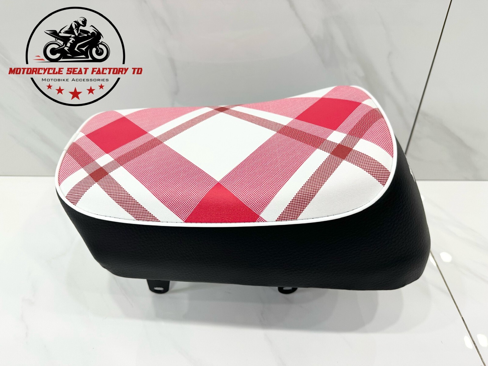 1968-1971 Honda Z50 JDM Monkey Bike New Seat Pink Tartan Z50A Z50Z Z50 ...