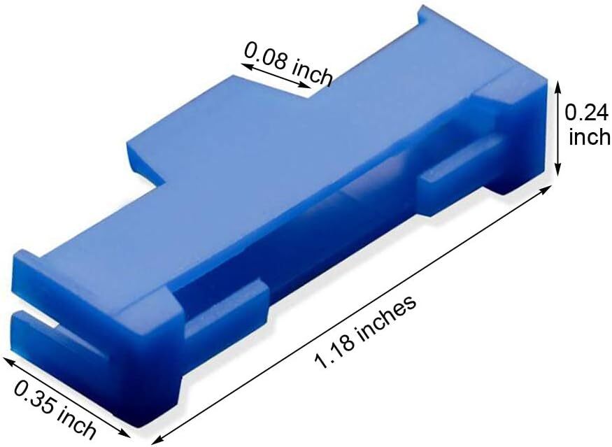 20 Pack Servo Extension Cable Safety Connector Clips Lead Wire Lock for ...