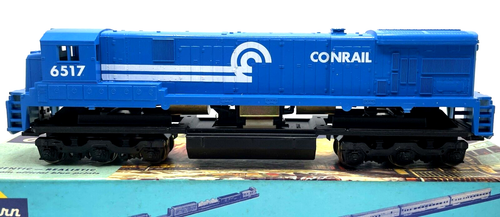 HO ATHEARN C30-7A CONRAIL # 6517 WITH CUSTOM PAINTED TRACK ONE SHELL ...
