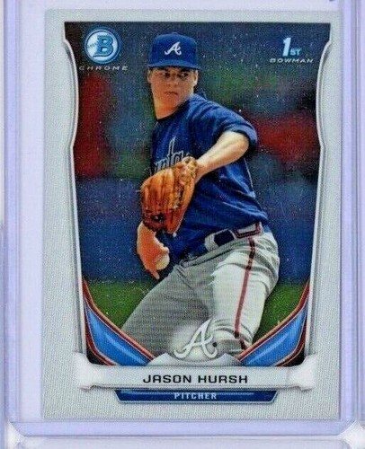 2014 Bowman Chrome Prospects #BCP1 Jason Hursh Rookie RC - Atlanta ...