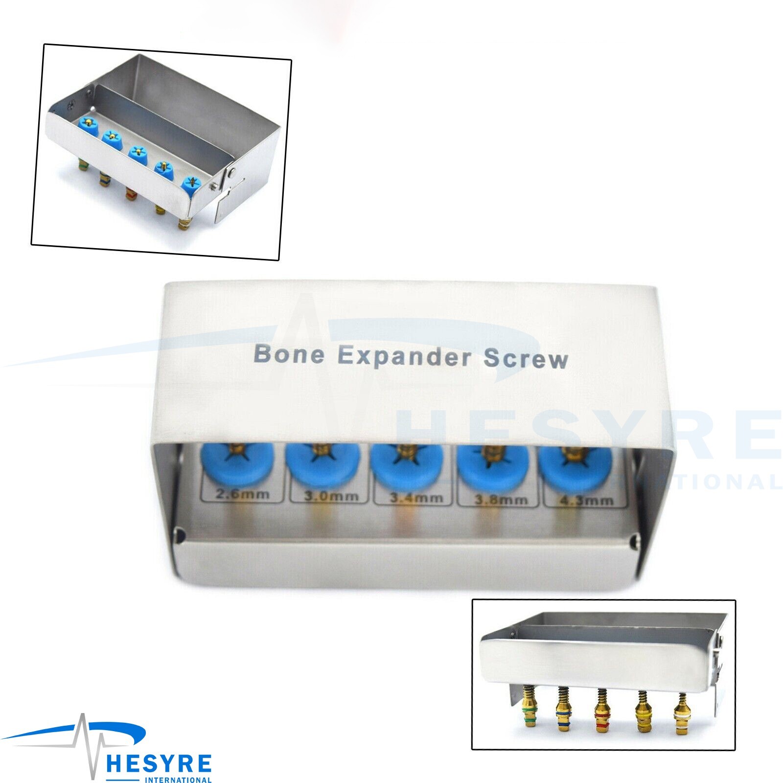 Bone Expander Screws 5pcs Set Dental Implant Surgical Surgery Stainless ...