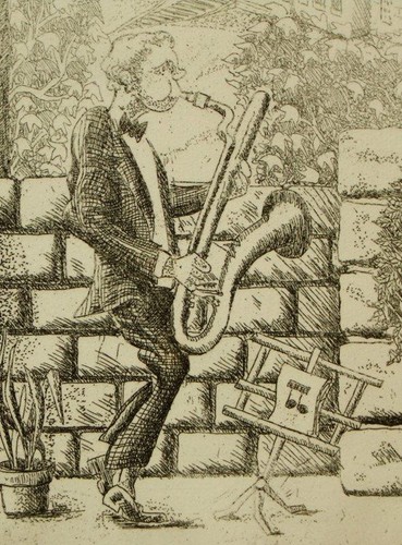 (2) Two Alfred Sharp original limited edition etchings ‘Overture ...