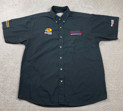 Bass Pro Ranger Boats Shirt Mens L Black Button Up Employee Uniform ...