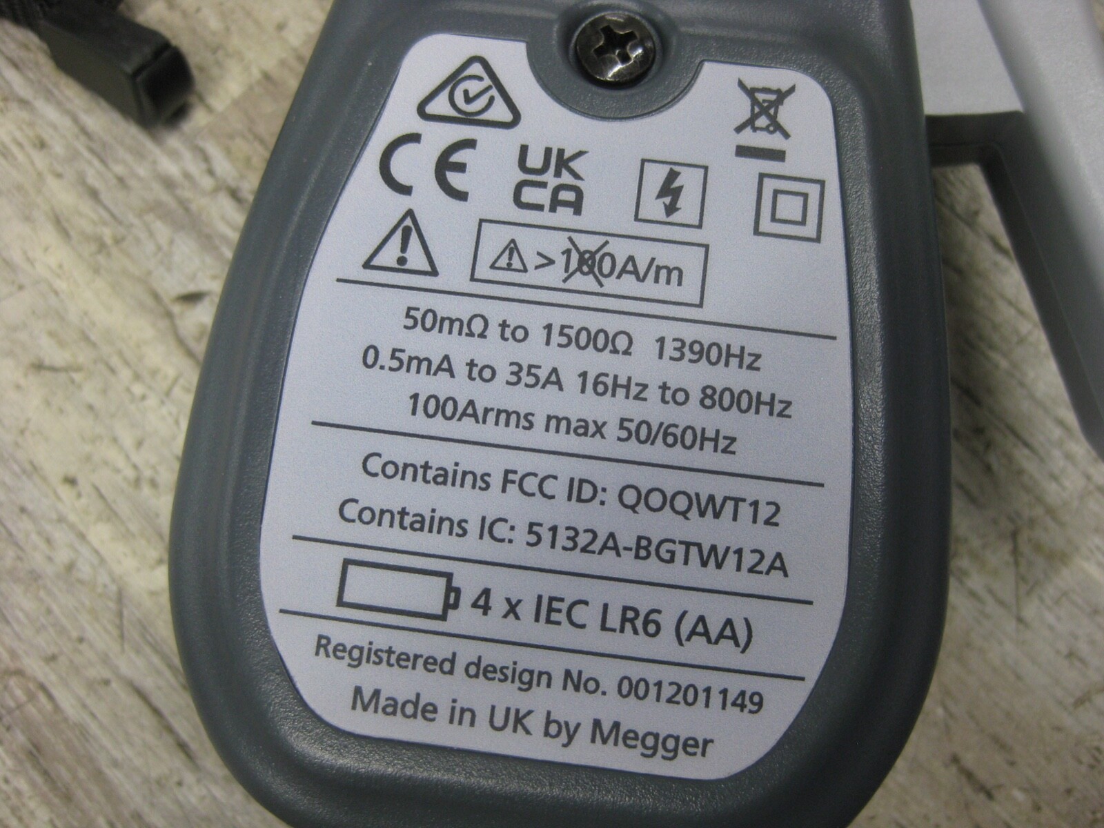 MEGGER EARTH TESTER DET24C DIGITAL CLAMP RESISTANCE METER 1390HZ NEW | eBay