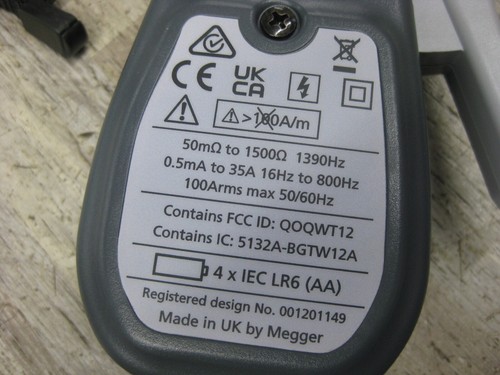 MEGGER EARTH TESTER DET24C DIGITAL CLAMP RESISTANCE METER 1390HZ NEW | eBay