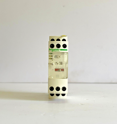 SCHNEIDER ELECTRIC RE7TP13BU ADJUSTABLE ON-DELAY TIMING RELAY | eBay