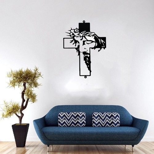 Hollow Easter Metal Cross Silhouette Iron Art Hanging Signs Office | eBay