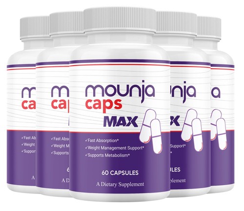 (5 Pack) Mounja Caps Keto Capsules – MounjaCaps Pills Advanced Formula ...