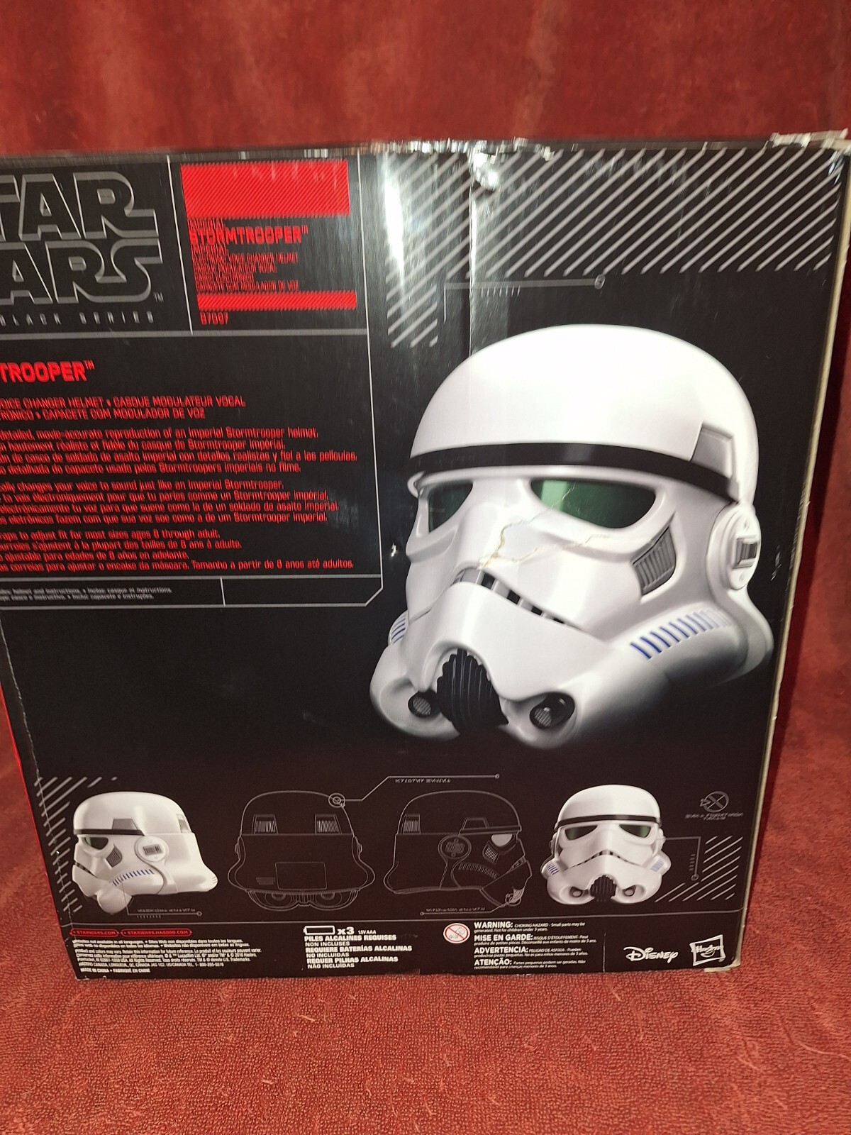 Star Wars Black Series Imperial Stormtrooper Electronic Voice Changer ...