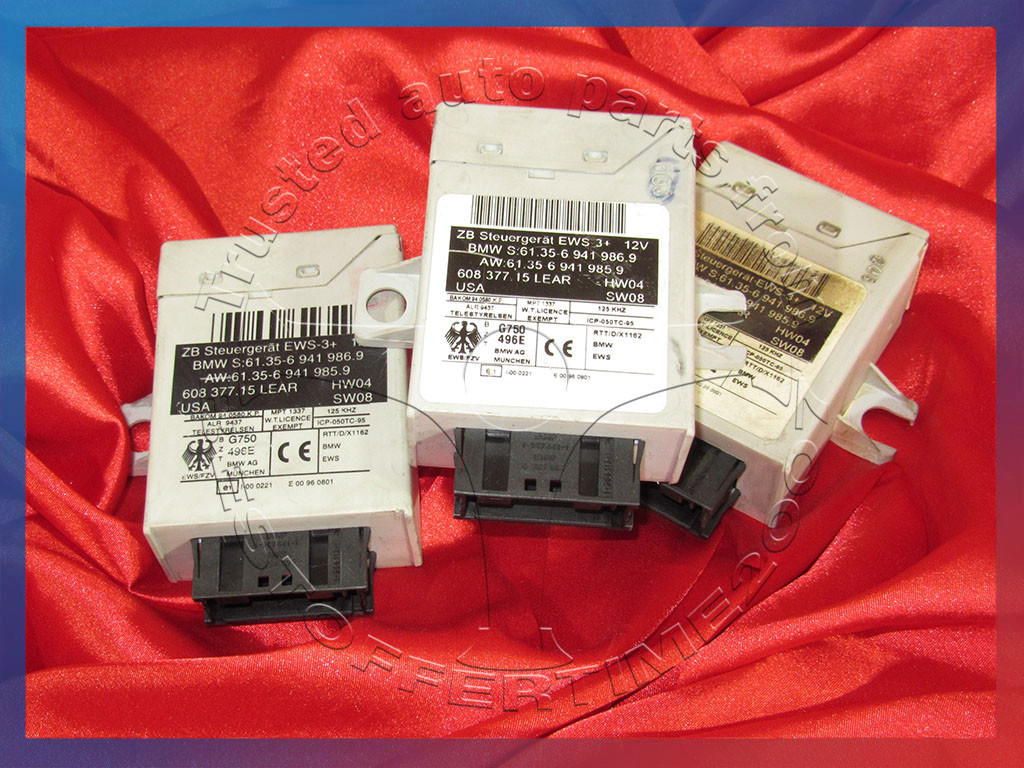 BMW E46 E39 E38 E83 E53 E85 E86 E52 EWS3+ IMMOBILIZER CONTROL UNIT EWS ...