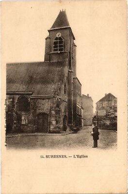 CPA Suresnes Eglise (1314920) | eBay