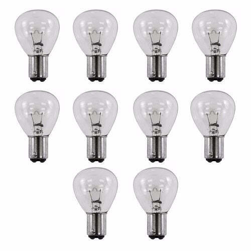 CEC Industries #1196 Bulbs, 12.5 V, 37.5 W, BA15d Base, RP-11 shape ...