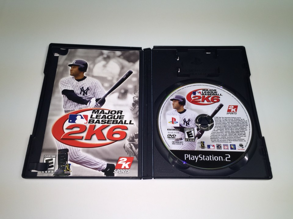 ️ Major League Baseball 2K6 (Sony PlayStation 2, 2006) PS2 Complete ...
