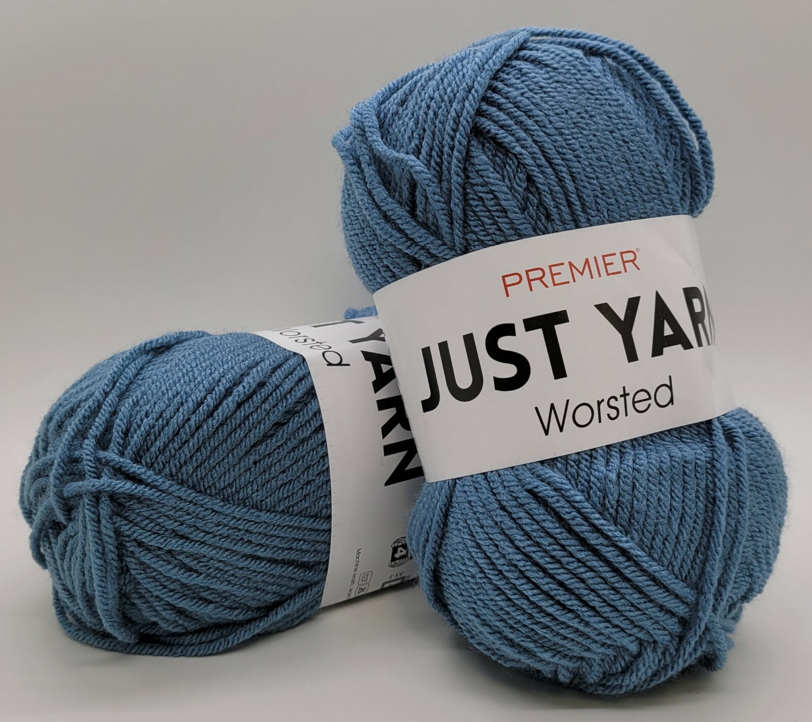LOT OF 2 Premier JUST YARN Medium Worsted 2.11 oz / Skein Color ...