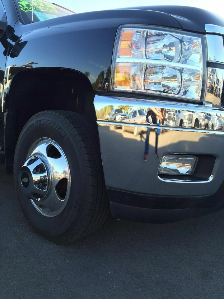 2011-Current Silverado 3500 17" Dually Wheel Simulators Dual Rim Liners ...