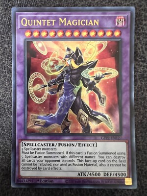Yugioh Quintet Magician GFP2-EN127 Ultra Rare 1st Edition NM | eBay
