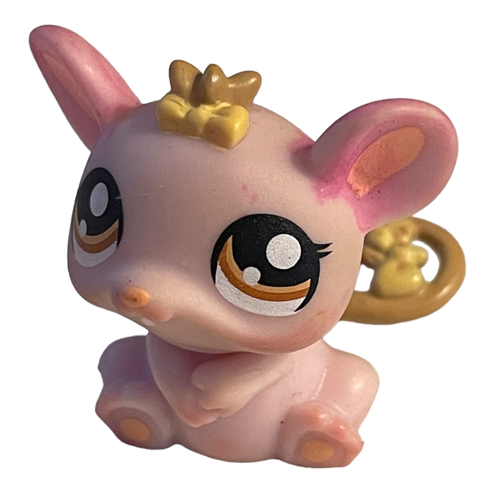 Littlest Pet Shop LPS Rat 1370 Pink Mouse Figure 1.25" | eBay