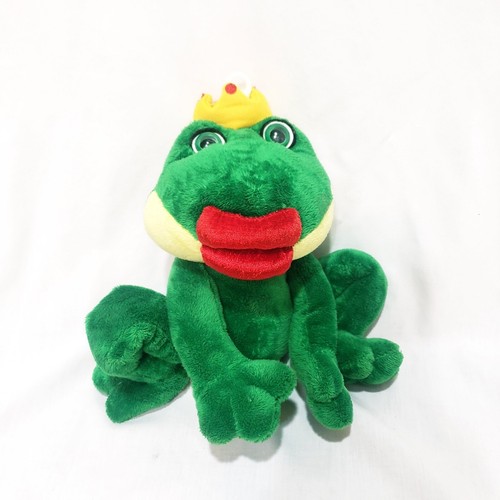 Frog Big Red Lips Crown Valentine's Day Plush Stuffed Animal 8" Novelty ...