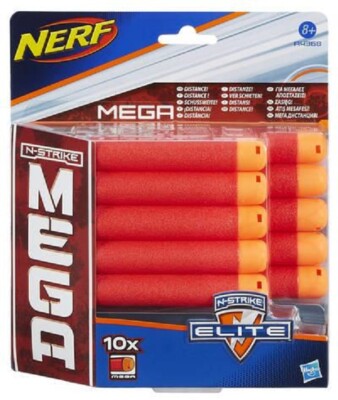 Nerf N-Strike Elite Mega Darts | Hasbro A4368 | 10 Nerf Mega Darts im ...