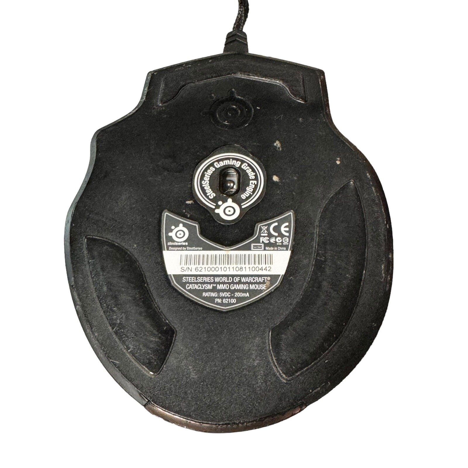 SteelSeries World of Warcraft Cataclysm (62100) Wired MMO Gaming Mouse ...