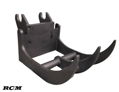 KUBOTA BUCKET MINI EXCAVATOR QUICK CONNECT THREE TINE GRAPPLE | eBay