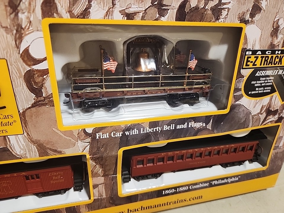 Bachmann Liberty Bell Special HO Scale Electric Train Set New In Opened ...