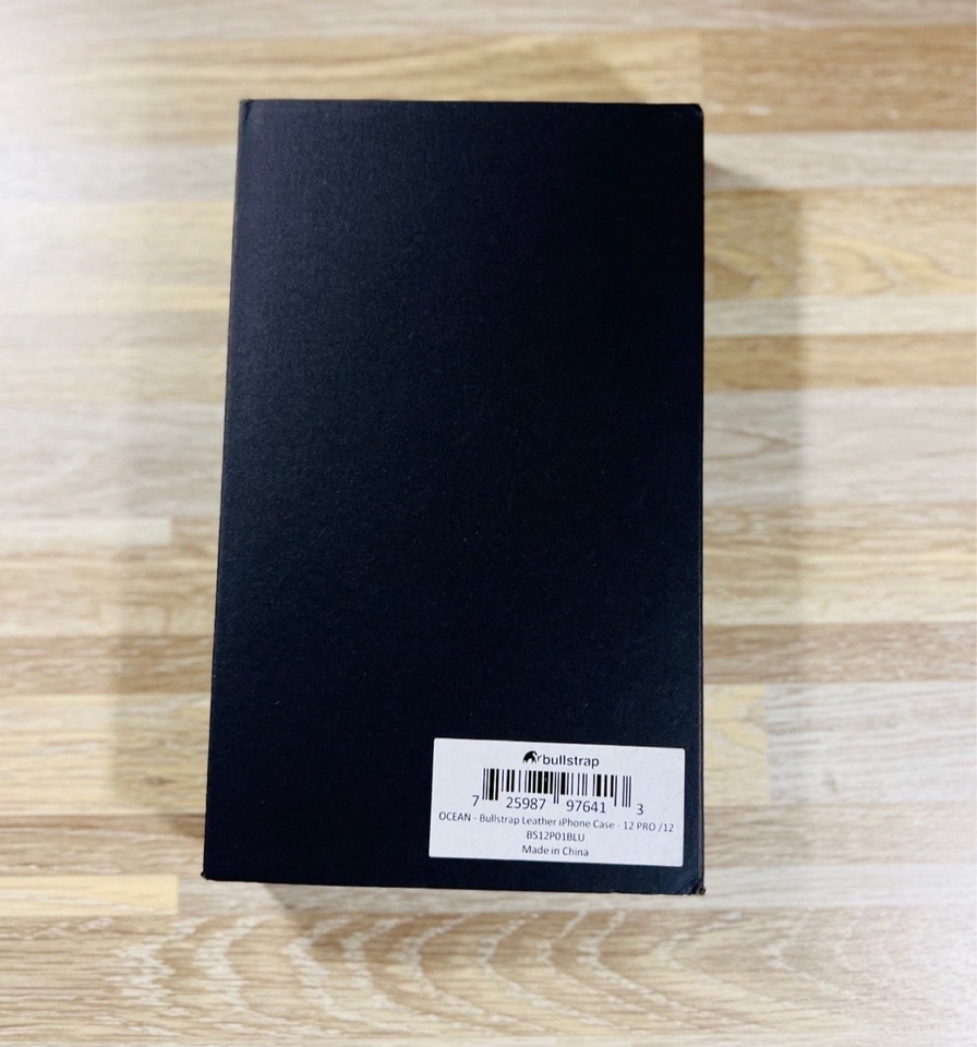 Bullstrap Premium Leather Phone Case Compatible with Apple iPhone 12/12 ...