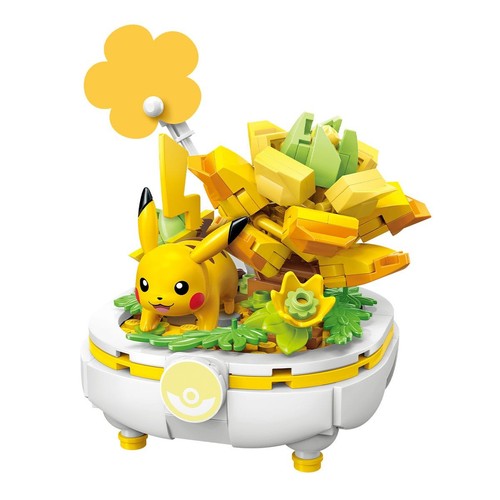 Pokemon Pikachu Thunder Bonsai Figure Building Block Keeppley | eBay