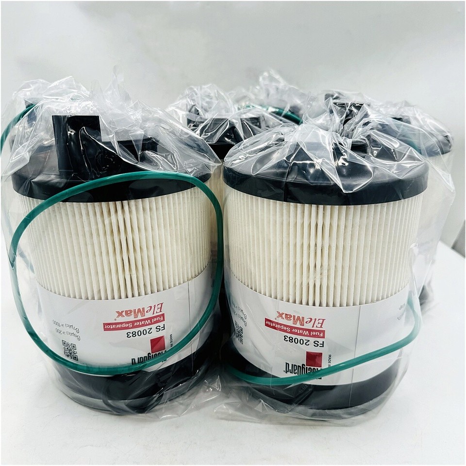 6x FS20083 Fuel Water Separator Filter For Fleetguard Cummins ISX DD13 ...