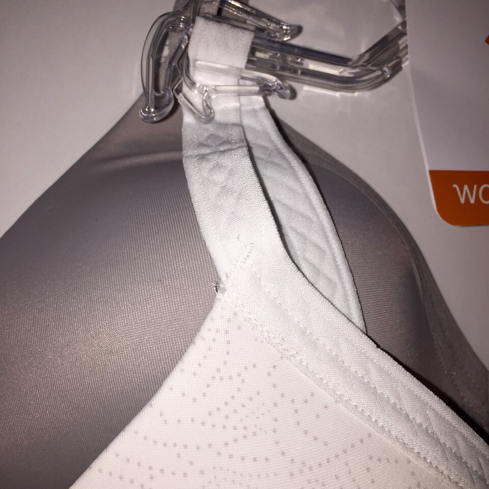 Warner's Bra Wirefree Padded Seamless Cup Invisible Lined TWO 2 TShirt ...