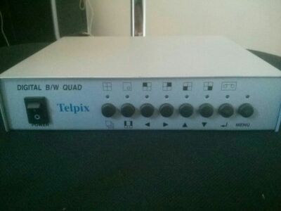 Telpix TP-BQ4 Digital Black & White Video Quad Splitter for CCTV ...