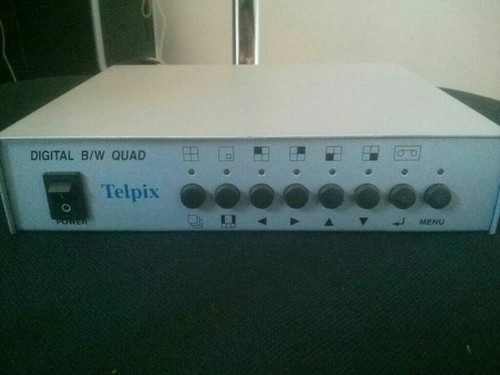 Telpix TP-BQ4 Digital Black & White Video Quad Splitter for CCTV ...