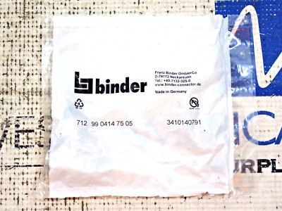 NEW Binder 712 9904147505 Cable Plug Connector 3410140791 | eBay