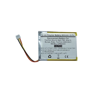 Battery For TomTom One XL Dach TML, One XL Europe, Rider, F650010252 ...