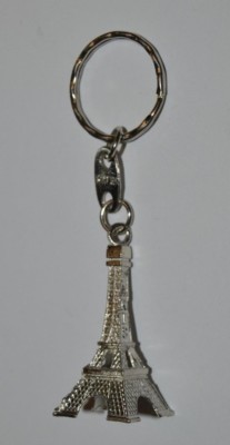 Vintage Thin Metal Paris France Eiffel Tower Shaped Key Chain Rare | eBay
