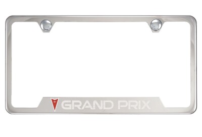 Chrome License Plate Frame for Pontiac Grand Prix | eBay