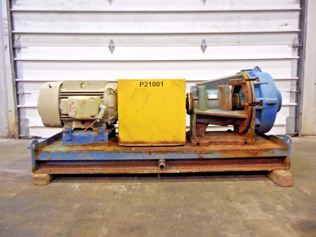 Rx-3633 Metso Hm150 Lhc-d 6" X 4" Slurry Pump W/ 25hp Motor and Frame ...