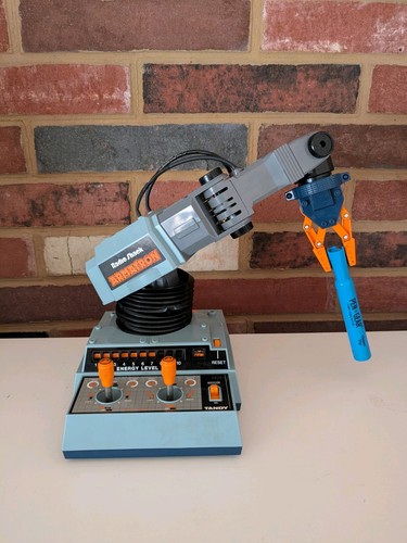 Vintage Radio Shack Tandy Armatron Robot Arm Toy Game in Box WORKING | eBay