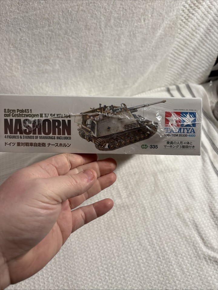 Tamiya 35335 German Nashorn Heavy Tank Destroyer 1/35 Model Kit - US ...