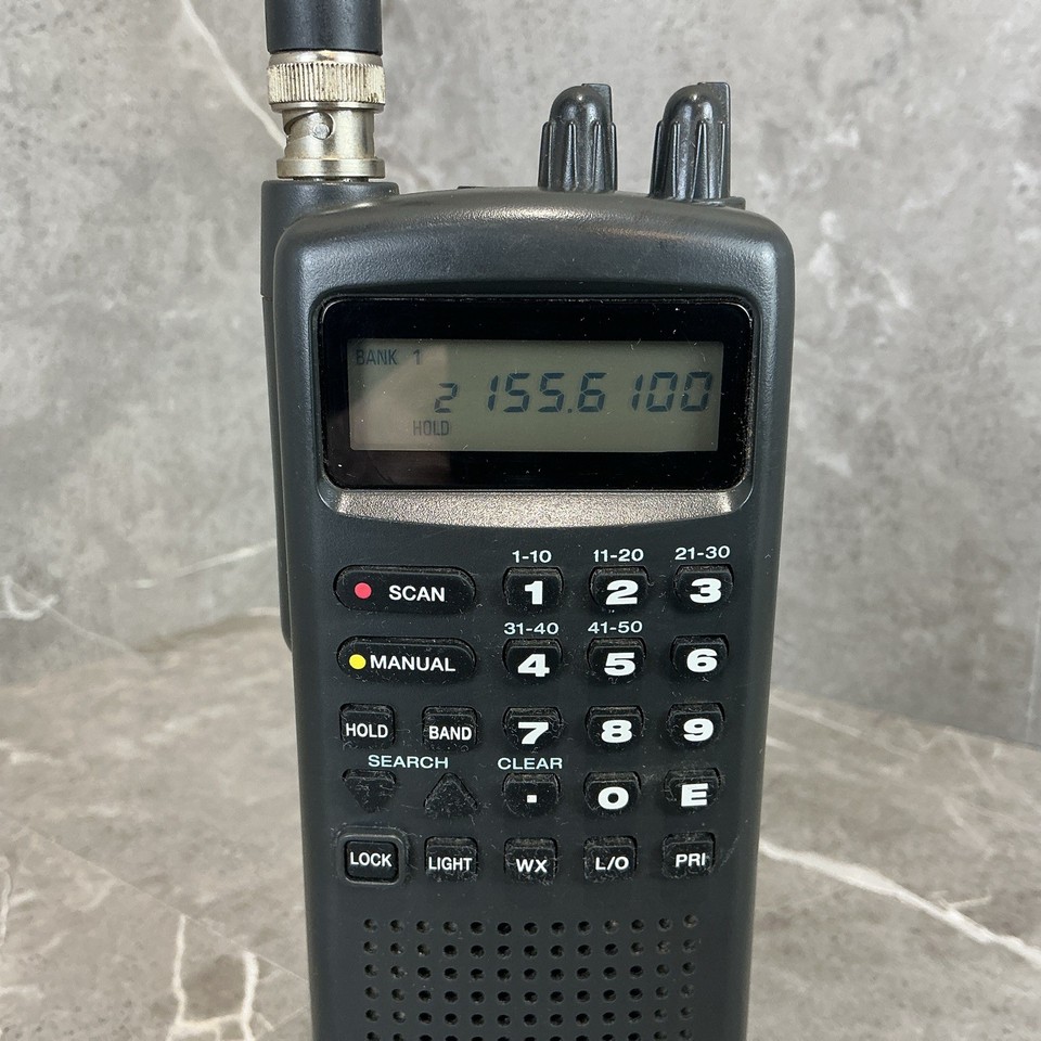 Uniden BEARCAT BC80XLT 50 Channel 800 MHz Programmable Handheld Radio ...