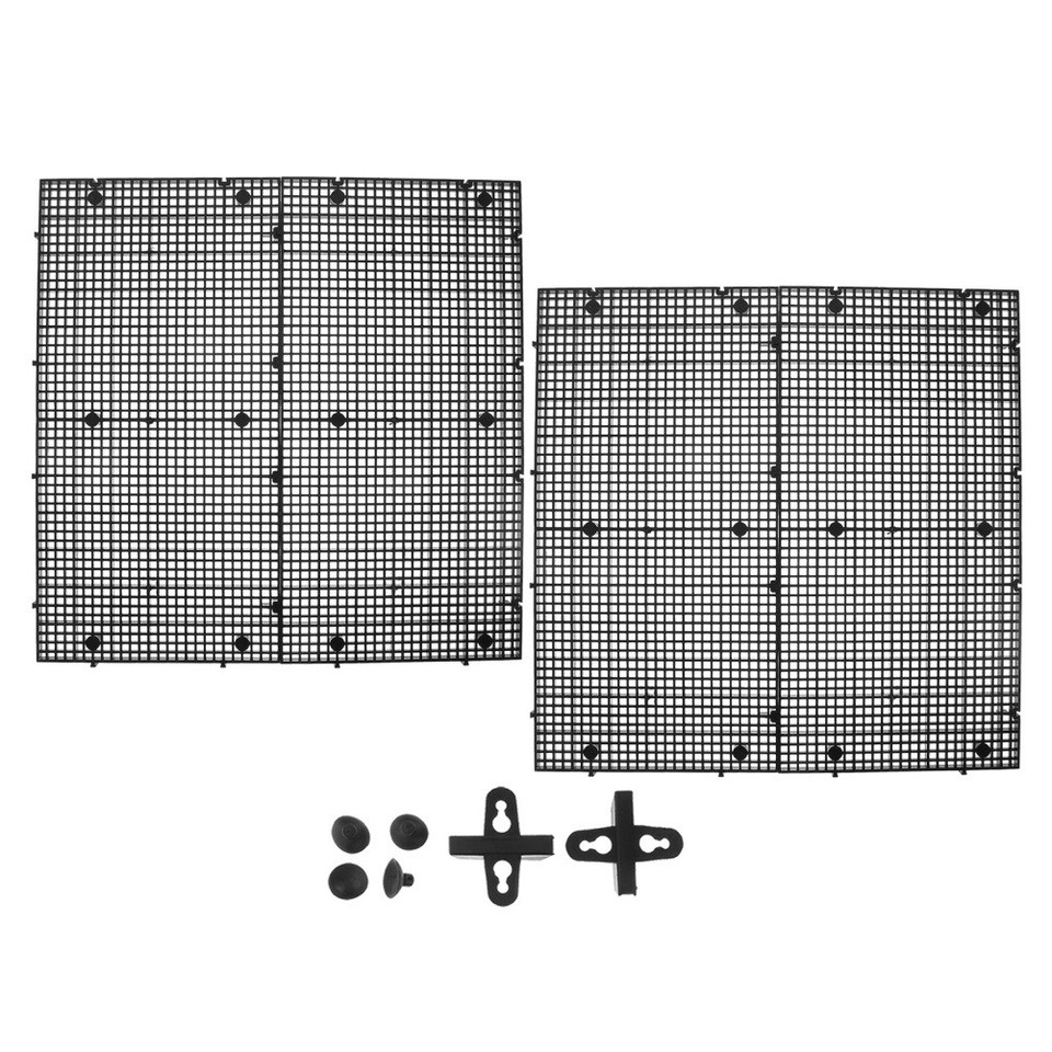 4 Pcs Fish Tank Grid Aquarium Divider Mesh Net Cover Isolation Board ...