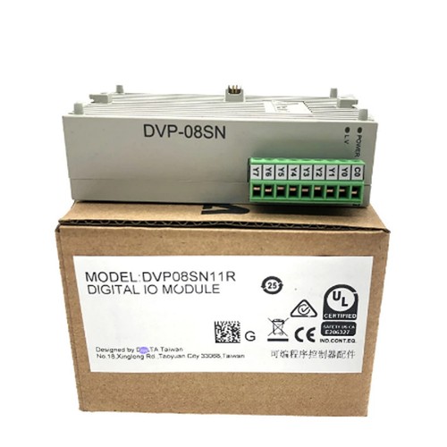 & Genuine DELTA DVP08SN11R 8 Relay Output Module I/O Extension for sale ...