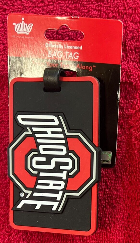 2 ~ Ohio State Buckeyes OSU - Luggage Tag 4" x 2.5" - Logo ~ NEW | eBay