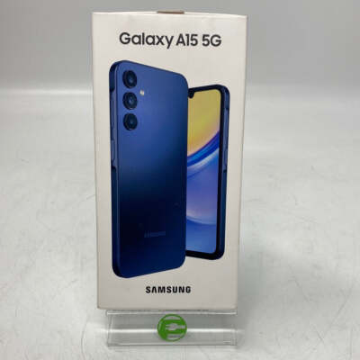 New Factory Unlocked Samsung Galaxy A15 5G 128GB SM-A156U Blue Black | eBay