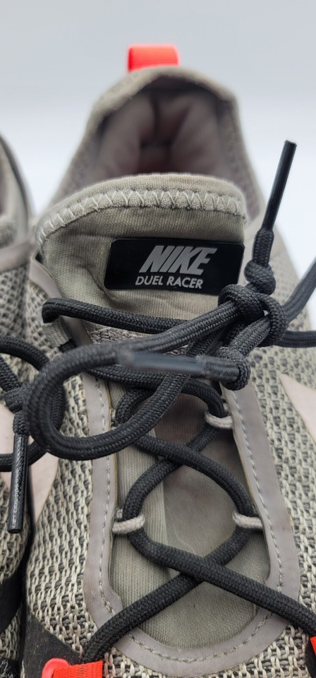 Nike Dual Racer Running Shoes Womens Size US 8 Gray With Pink PRE-OWNED ...