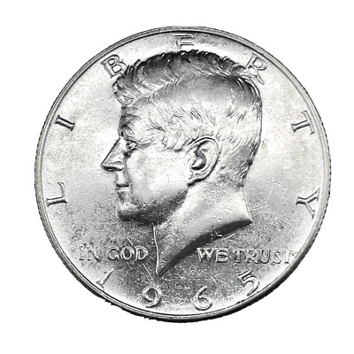 1965 Kennedy Half Dollar DDR FS-802, Scarce Variety UNCIRCULATED Coin ...