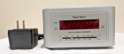 Trutech AM/FMCD Alarm Clock | eBay
