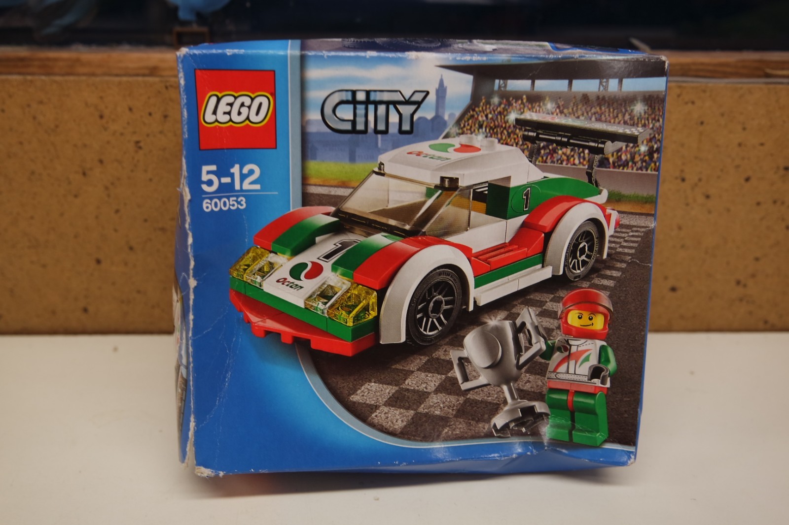LEGO 60053 City Race Car including Box Instructions and figure T14 | eBay