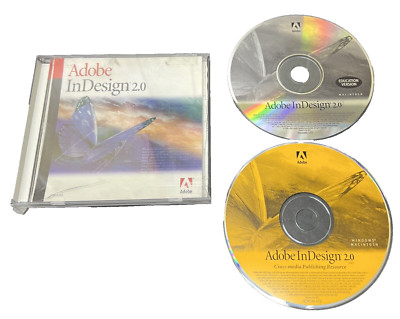 Adobe InDesign 2.0 Education Version | eBay