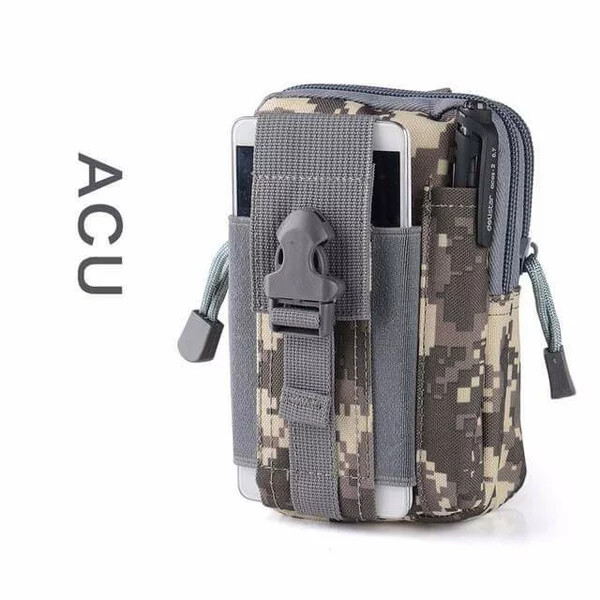Mobile Phone Waist Belt Bum Bag Sport Running Molle Pack Case Cover ...